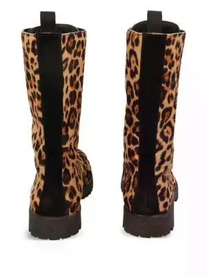 Moschino 35mm Leopard-print Boots