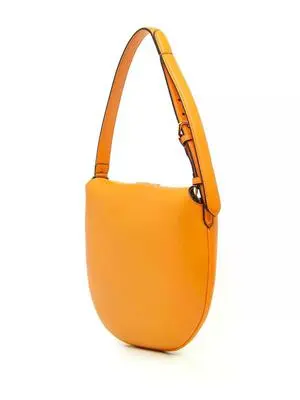 Fendi Small Leather Croissant Hobo Bag - Orange