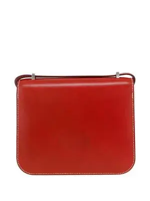 Hermès Pre-owned 2022 Mini Constance Shoulder Bag - Red