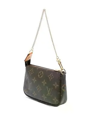 LOUIS VUITTON Monogram Mini Pochette Accessoires Handbag