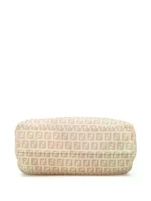 Fendi Zucchino Canvas Tote Bag - Brown