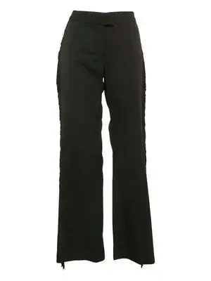 Stella McCartney Fringed Wool Trousers