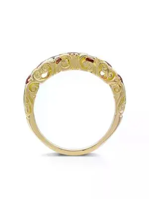 PRAGNELL 18kt Yellow Ruby Ring