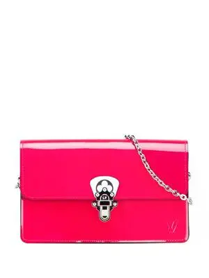 LOUIS VUITTON 2019 Portefeuille Cherrywood Wallet On Chain Crossbody Bag - Pink