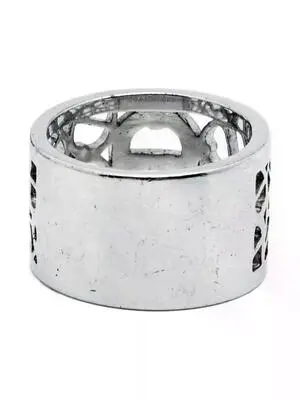 AIGNER 2024 Crystal Logo Ring