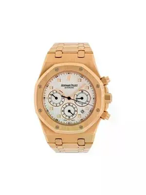 AUDEMARS PIGUET Royal Oak 39mm Chronograph Watch - White