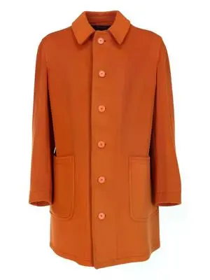 ROMEO GIGLI 1990s Single-breasted Wool Coat