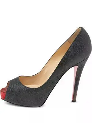 Christian Louboutin Glitter Pumps