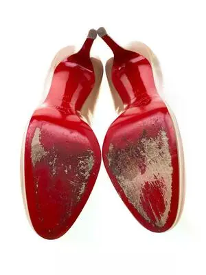 CHRISTIAN LOUBOUTIN 100mm Neofilo Patent Leather Pumps