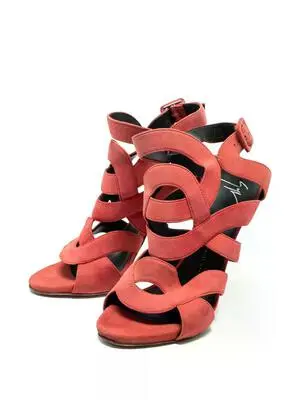GIUSEPPE ZANOTTI 130mm Strappy Open-toe Sandals - Pink
