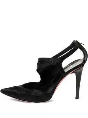 Gucci 2023 100mm Satin Pumps