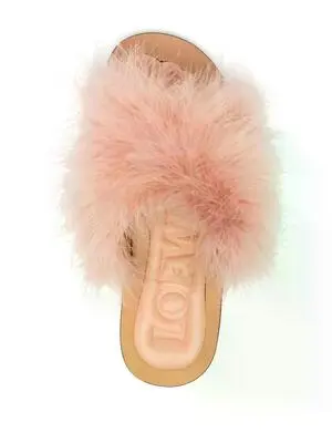 Loewe Fluffy Sandals
