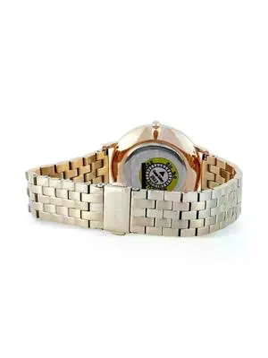 Rebecca Minkoff Major Watch With Crystal Bezel And Rose Gold Sunray Dial - Pink