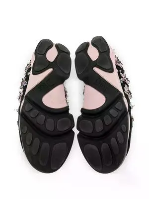Dior Floral-appliqué Sneakers