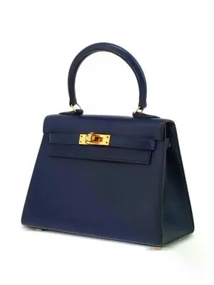 Hermès 1994 Kelly 20 Handbag - Blue