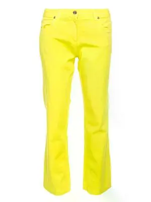 Roberto Cavalli Vintage Button-fastening Trousers - Yellow
