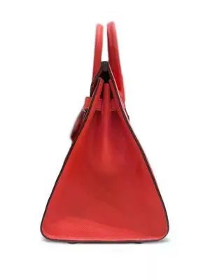 Hermès Birkin Sellier 25 Epsom-leather Handbag - Red