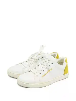 Dolce & Gabbana Suede Leather Sneakers