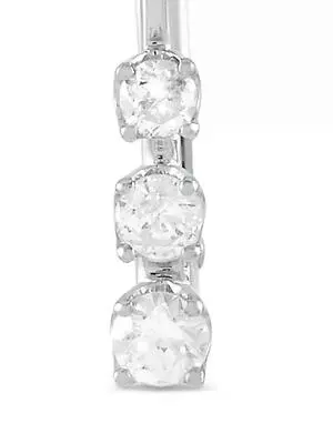 LB EXCLUSIVE 14kt White Gold Diamond Drop Earrings