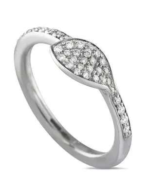 Pasquale Bruni 18k White Gold Diamond Ring - Silver