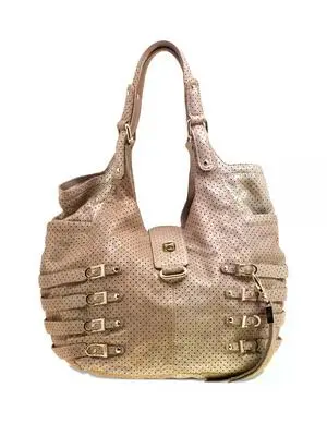 JIMMY CHOO Perforated Buckle Bag