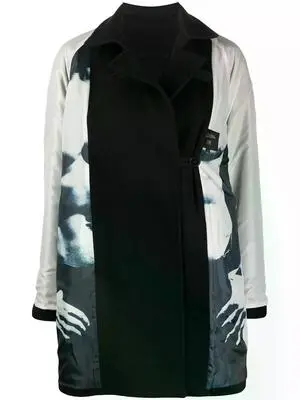 JEAN PAUL GAULTIER 1990s Printed Lining Coat