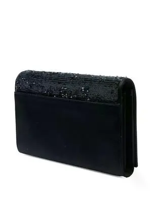Saint Laurent 2017 Sequin Monogram Kate Wallet On Chain Crossbody Bag