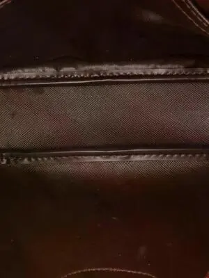 Burberry Vintage Check Canvas Clutch Bag