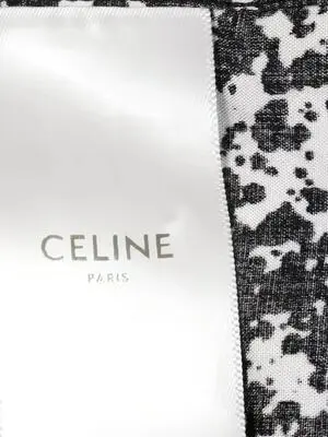 Celine 2010s All-over-pattern Long-sleeve Shirt