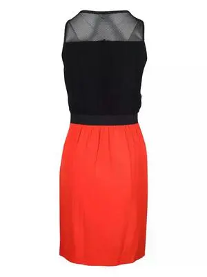 Sandro Paneled Midi Dress
