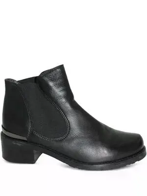 STUART WEITZMAN Leather Elastic-panel Chelsea Boots