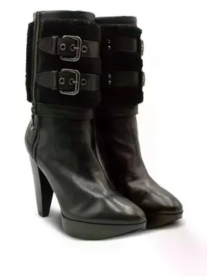 Burberry Leather Heeled Boots