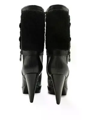 Burberry Leather Heeled Boots