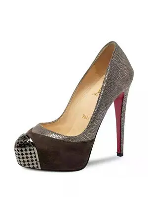 CHRISTIAN LOUBOUTIN Panelled Platform Pumps