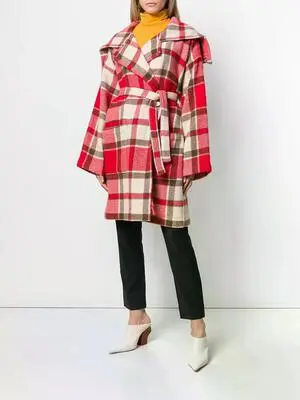 JC DE CASTELBAJAC Ko And Co Checkered Coat