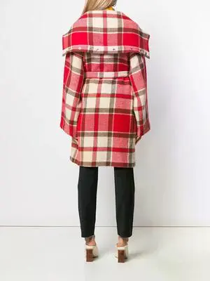 JC DE CASTELBAJAC Ko And Co Checkered Coat