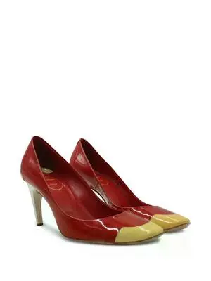 ROGER VIVIER Colour-block Leather Pumps