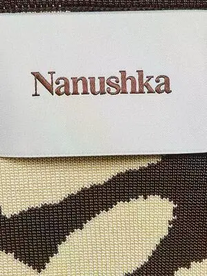 Nanushka Camouflage-pattern Skirt Set