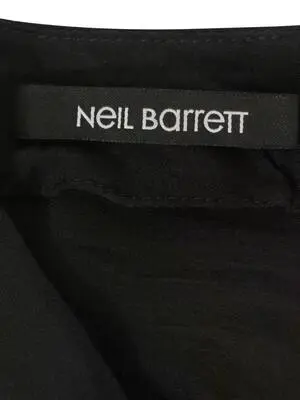Neil Barrett V-neck Keyhole Mini Dress