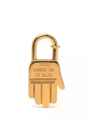 Hermès 2002 Hand Padlock Charm