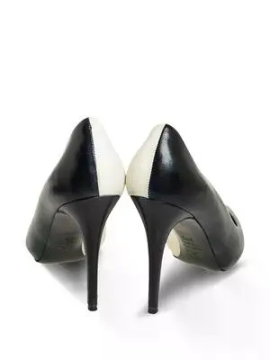 Alexander McQueen Peep-toe Leather Pumps