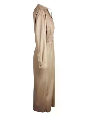 Nanushka Jayce Ruched Midi Dress