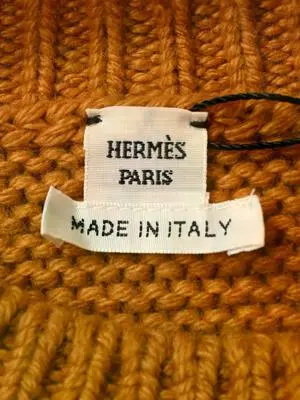 Hermès 500mm Knitted Mock Neck Sweater