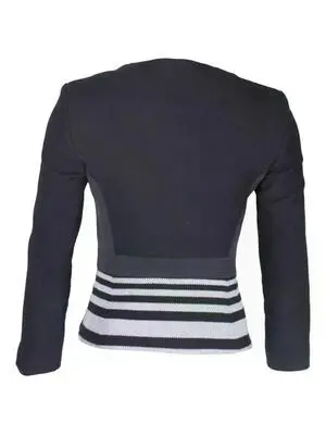 BOSS Jeisina Textured Striped Jacket