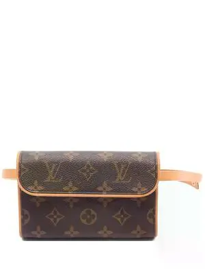 LOUIS VUITTON Pochette Florentine Belt Bag - Brown