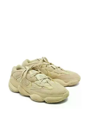 ADIDAS X YEEZY 500 Mesh-paneled Sneakers - Yellow
