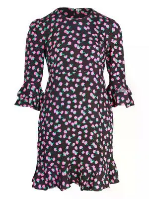 Diane Von Furstenberg Floral-print Mini Dress