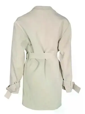 DION LEE Belted Cocoon Coat