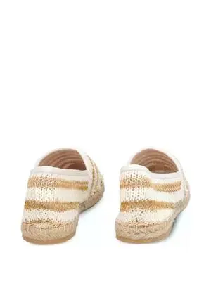 Ermanno Scervino Striped Espadrilles