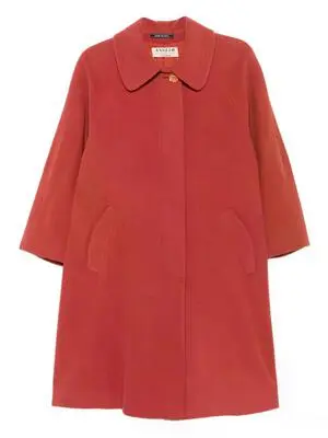 A.N.G.E.L.O. VINTAGE CULT 1980s Single-breasted Coat - Red